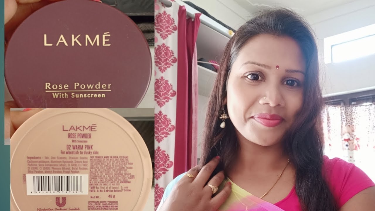 LAKME ROSE POWDER WITH SUNSCREEN (Shade-02 Warm Pink)Best Affordable ...