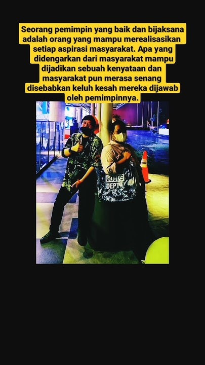 Jadilah Pemimpin yg Merealisasikan Aspirasi Masyarakat #advocate #theadvocate - YouTube