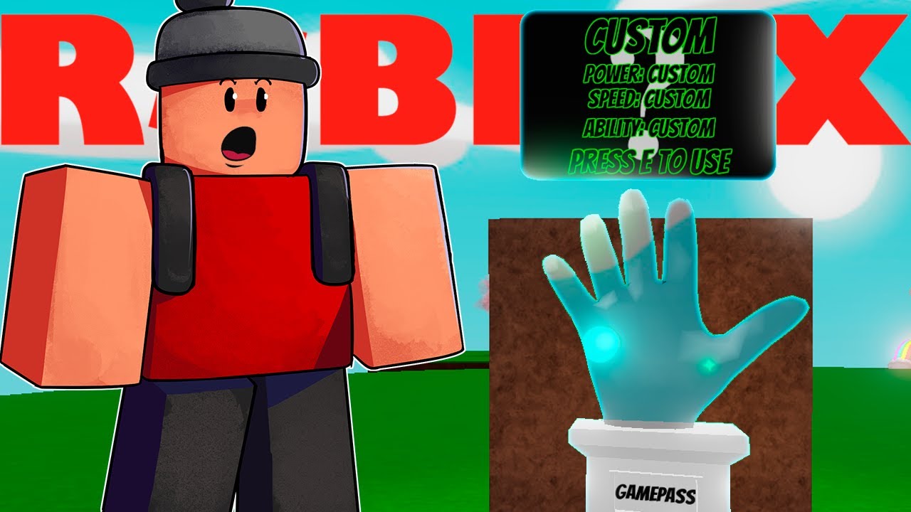 CUSTOM GLOVE GAMEPASS | Slap Battles - YouTube