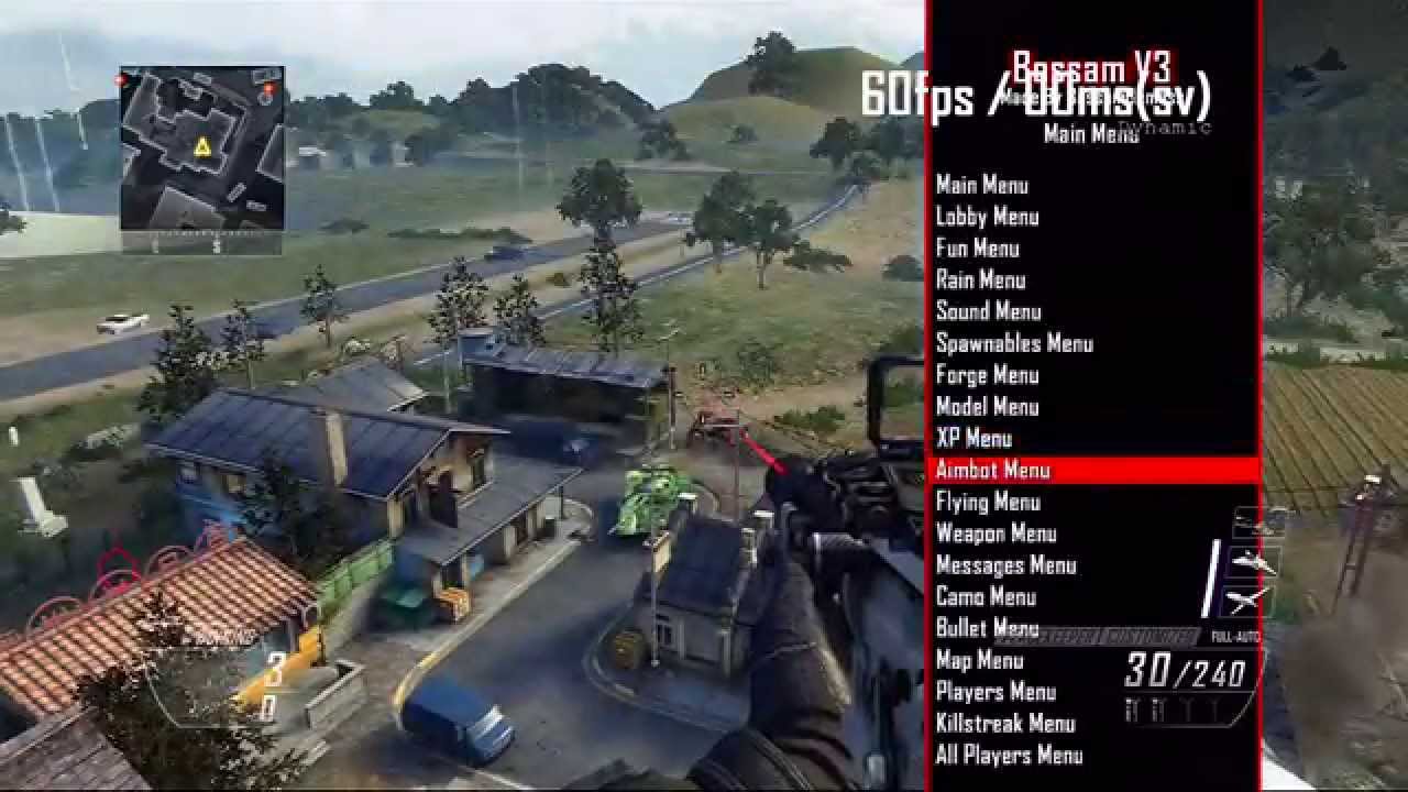 CoD Black Ops 2 - Free Mod Menu Lobby! (Master Prestige) (Xbox) (Online ...