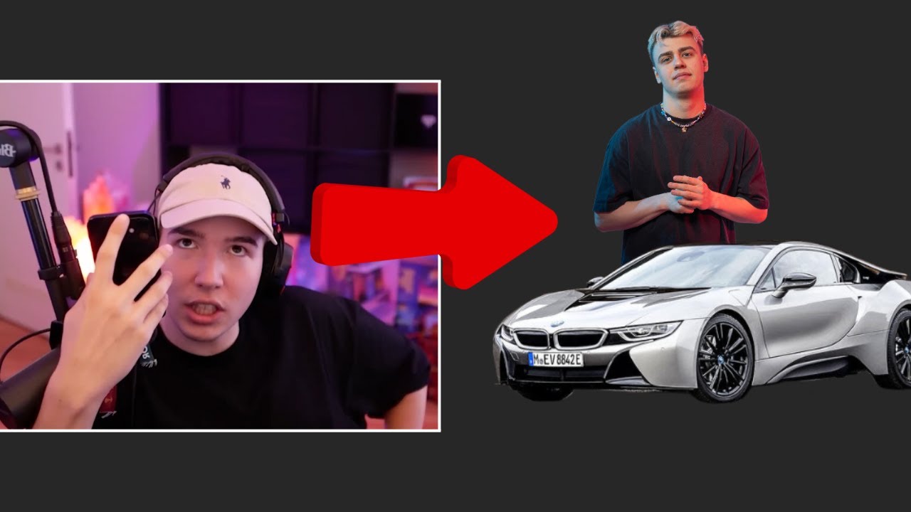 Filow fragt Papaplatte nach S*x in seinem i8 - YouTube