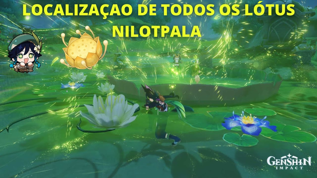 LOCALIZAÇÃO DE TODOS AS LÓTUS NILOTPALA DE SUMERO (ROTA DE LÓTUS ...
