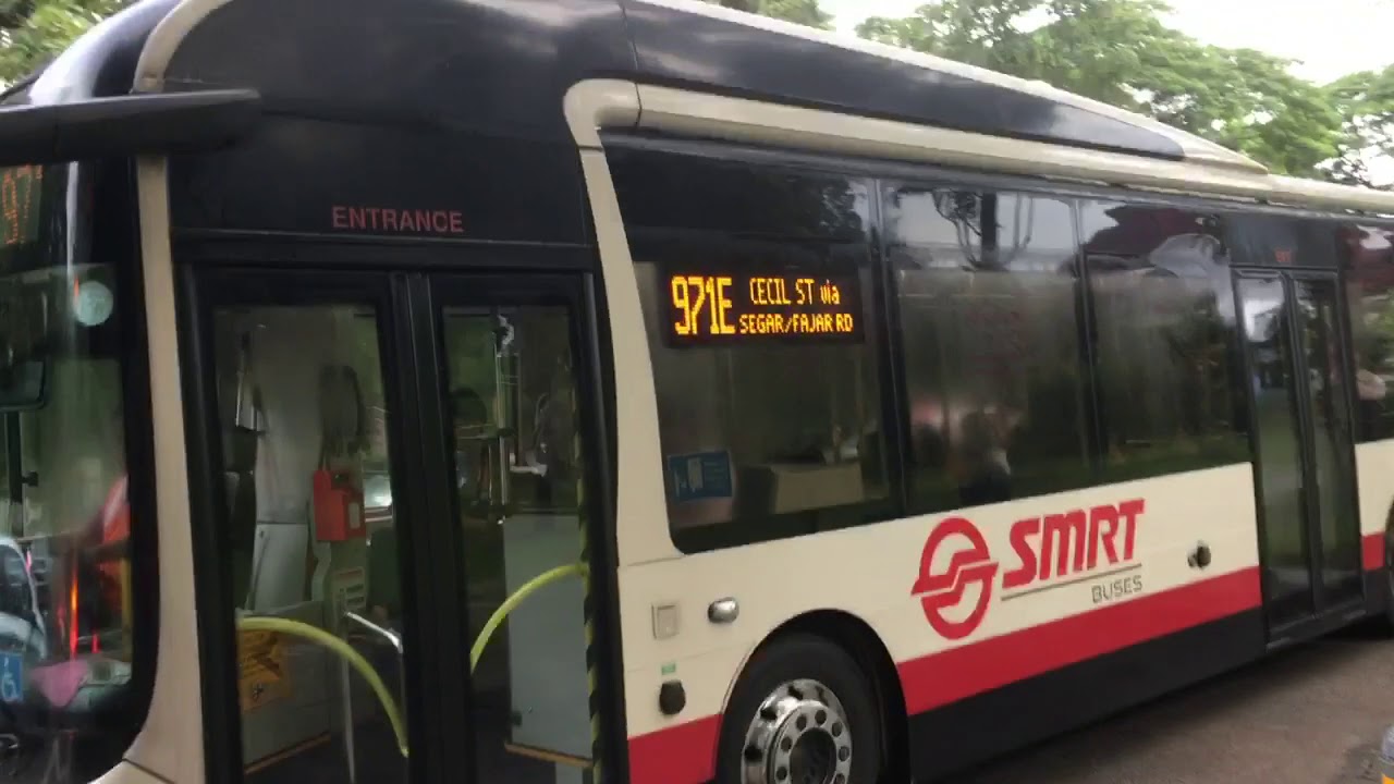 SMRT Buses MAN NL323F A22 (Batch 2) SMB1328J on Express 971E departing ...