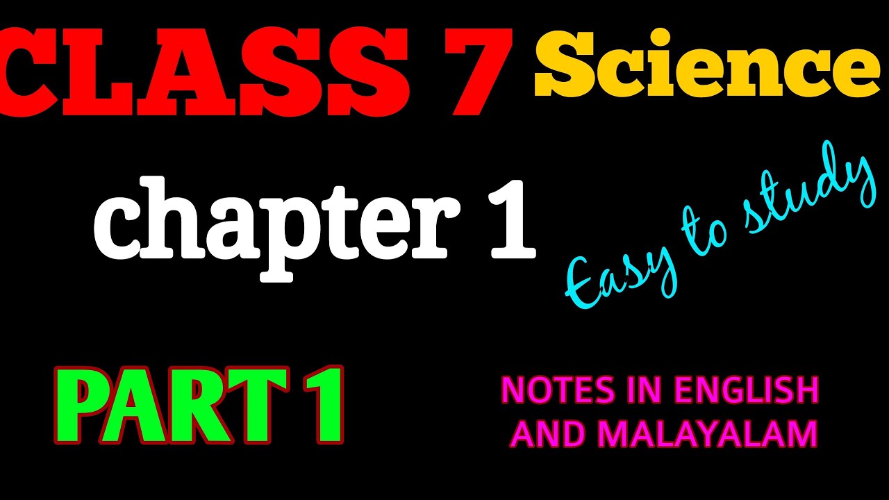 Class 7 Basic science | Unit 1 |Towards a Hundredfold yield |Notes in ...