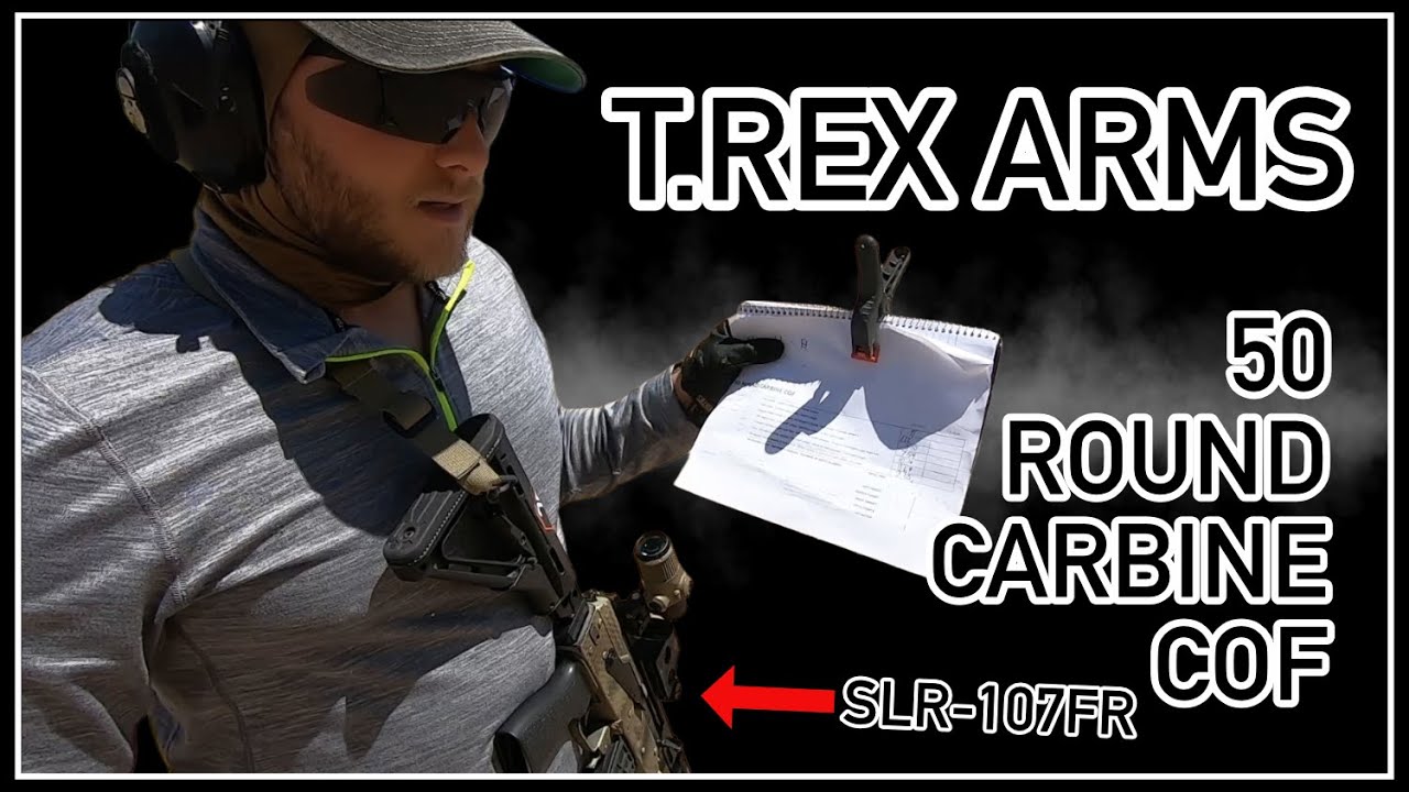 Shooting the T.REX ARMS 50 Round Carbine COF with an AK (Arsenal SLR ...