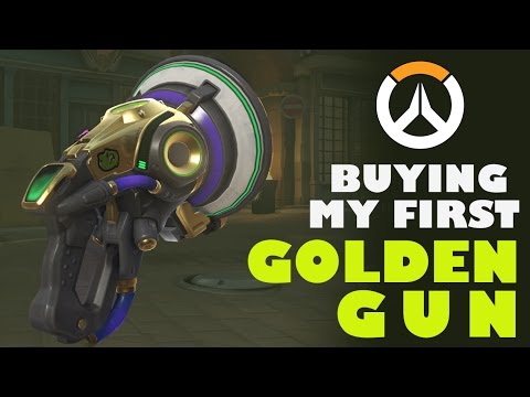 Buying my first Golden Gun (on Lucio) in Overwatch! - YouTube