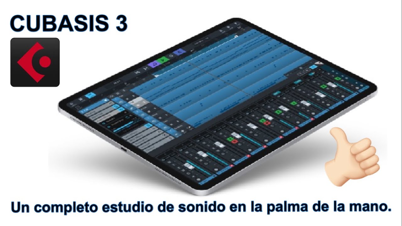 Cubasis 3 Grabación profesional en iPad - YouTube