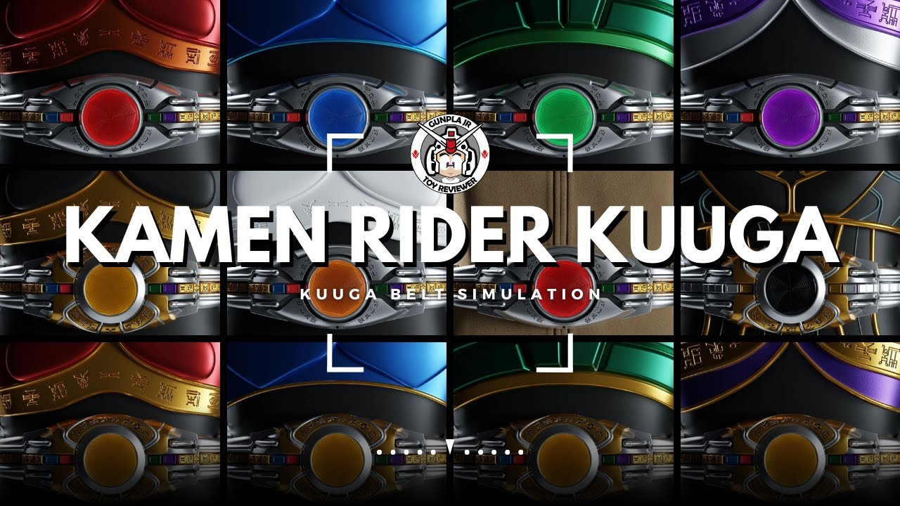 Kamen Rider Kuuga Belt Simulator 3D || All Rider Henshin & Finishing ...
