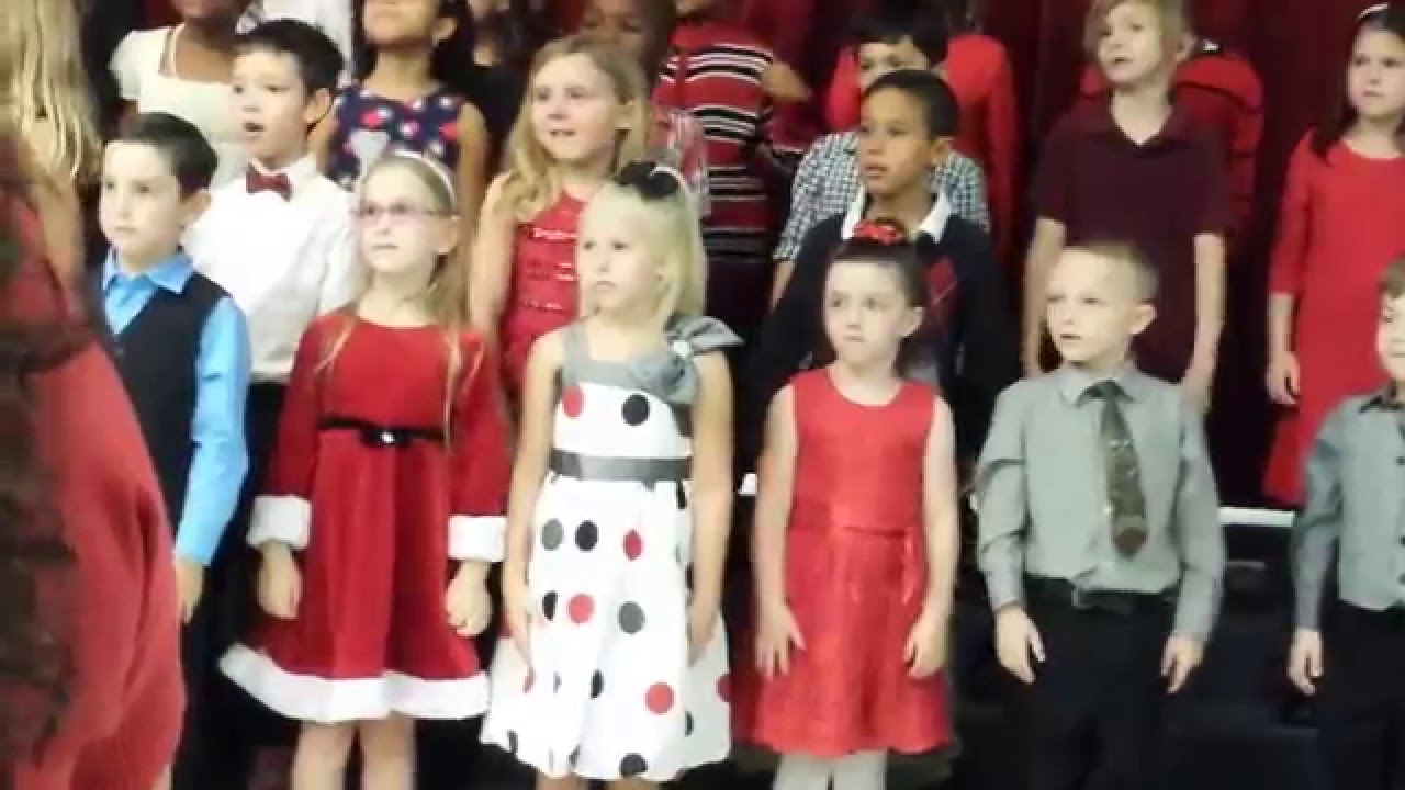 First Grade Winter Concert 2015 - YouTube