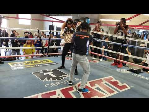 FRANCHON CREWS-DEZURN PREPARES FOR HER TITLE DEFENSE AGAINST ALEJANDRA JIMENEZ!
