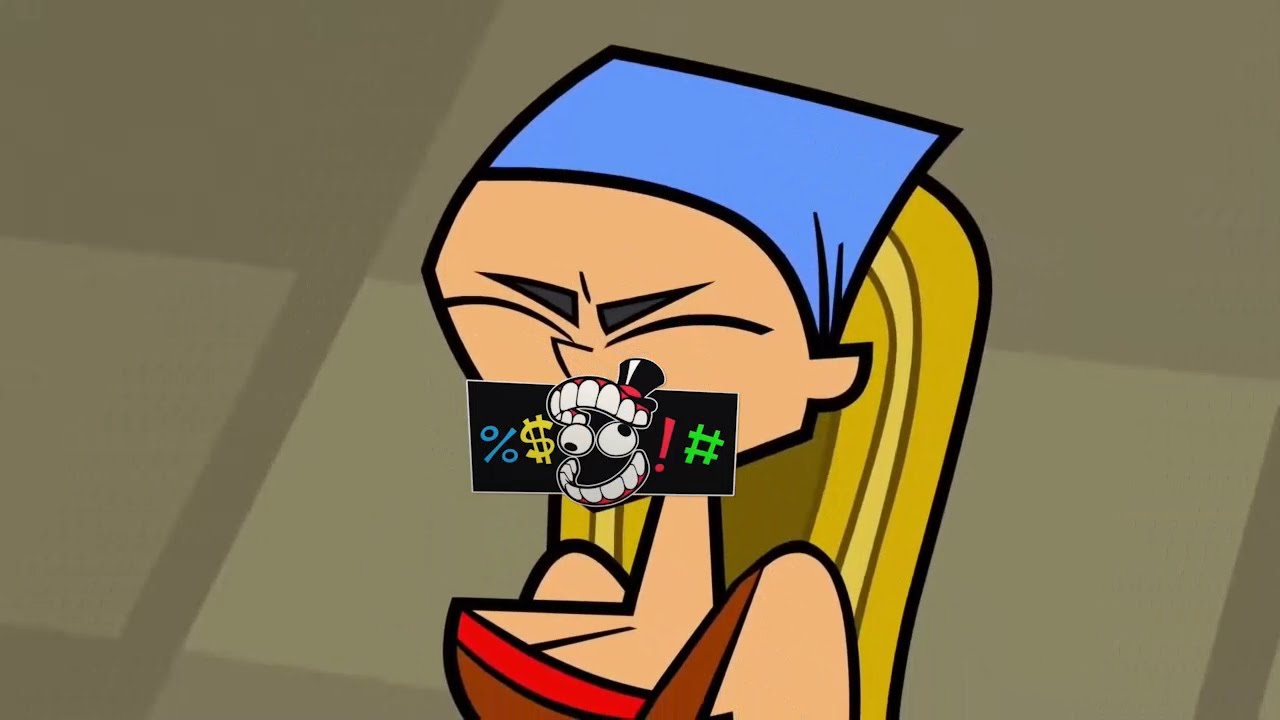 Total Drama Island - Lindsay Curses (TADC Censored) - YouTube