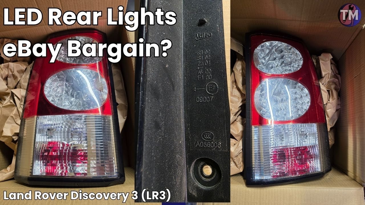 Land Rover Discovery 3 (LR3) Bargain LED Rear Lights? - YouTube