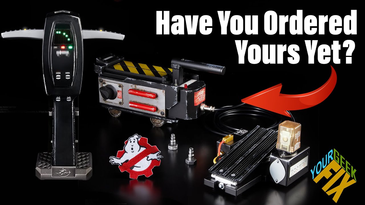Ghostbusters Ghost Trap and P.K.E. Meter by HasLab What to Know - YouTube