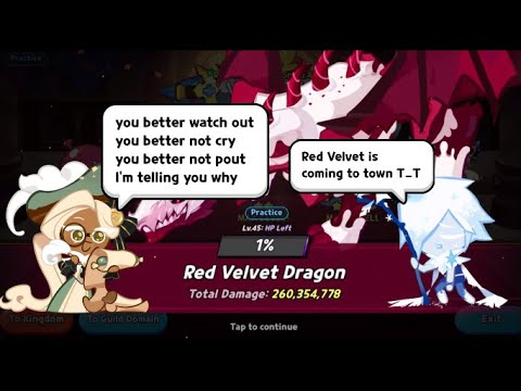 Cookie Run Kingdom || Brace Yourself Red Velvet Dragon is Back! 200m ...