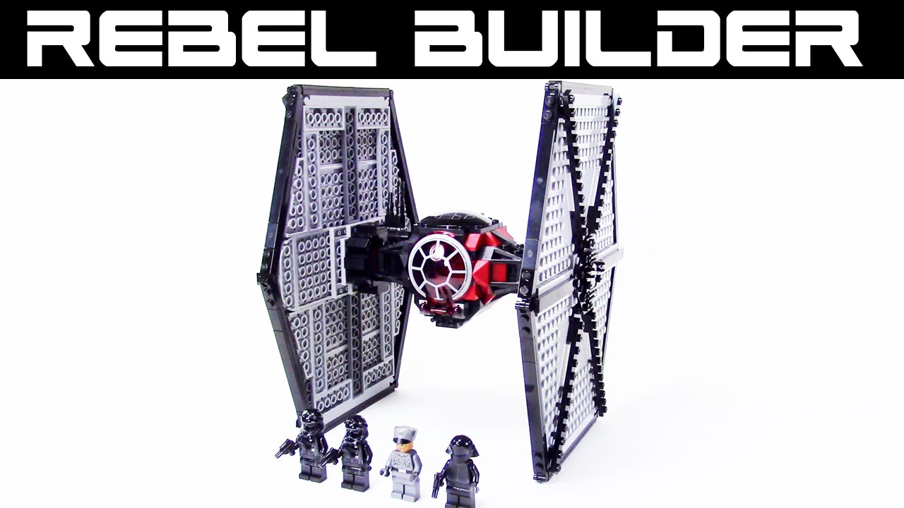 LEGO Star Wars First Order Special Forces TIE Fighter Review! Set 75101 ...