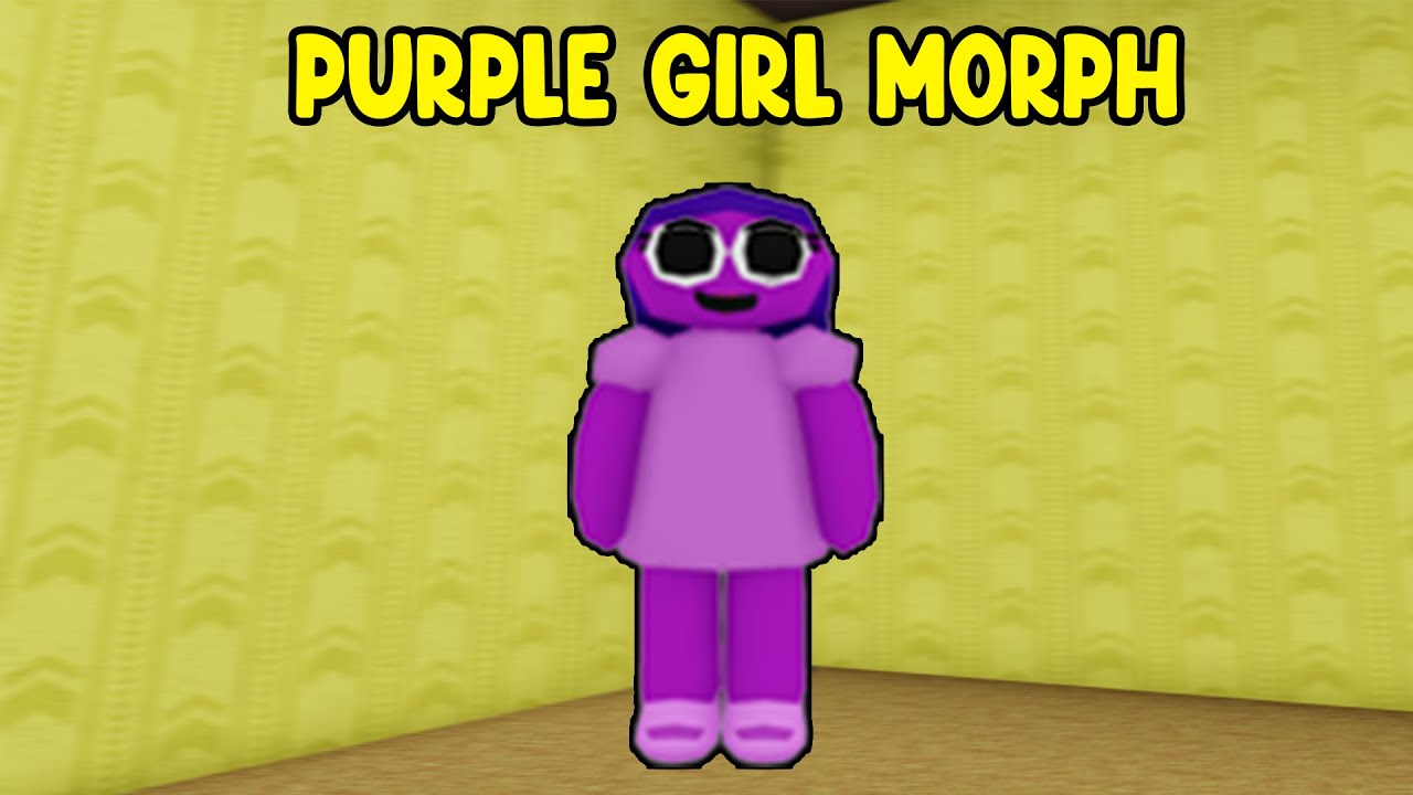 UPDATE - How To Find PURPLE GIRL MORPH in Find The Backrooms Morphs ...