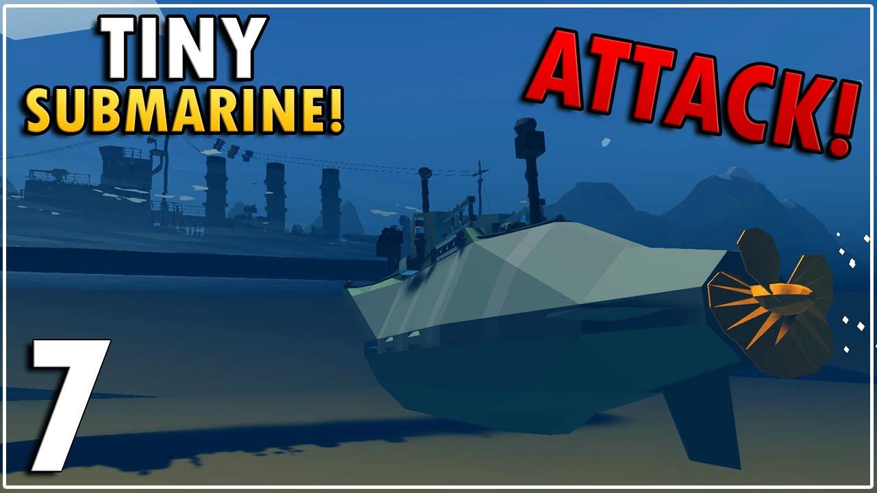 SINKING A DESTROYER WITH OUR MINI SUBMARINE In Stormworks - Part 7 ...