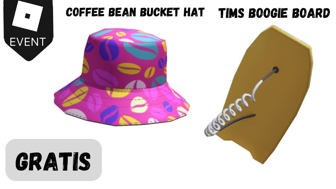 Coffee Bean Bucket Hat Y Tims Boogie Board GRATIS EN EL EVENTO DE Tim ...