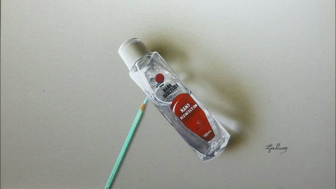 Dessin gel hydroalcoolique - YouTube