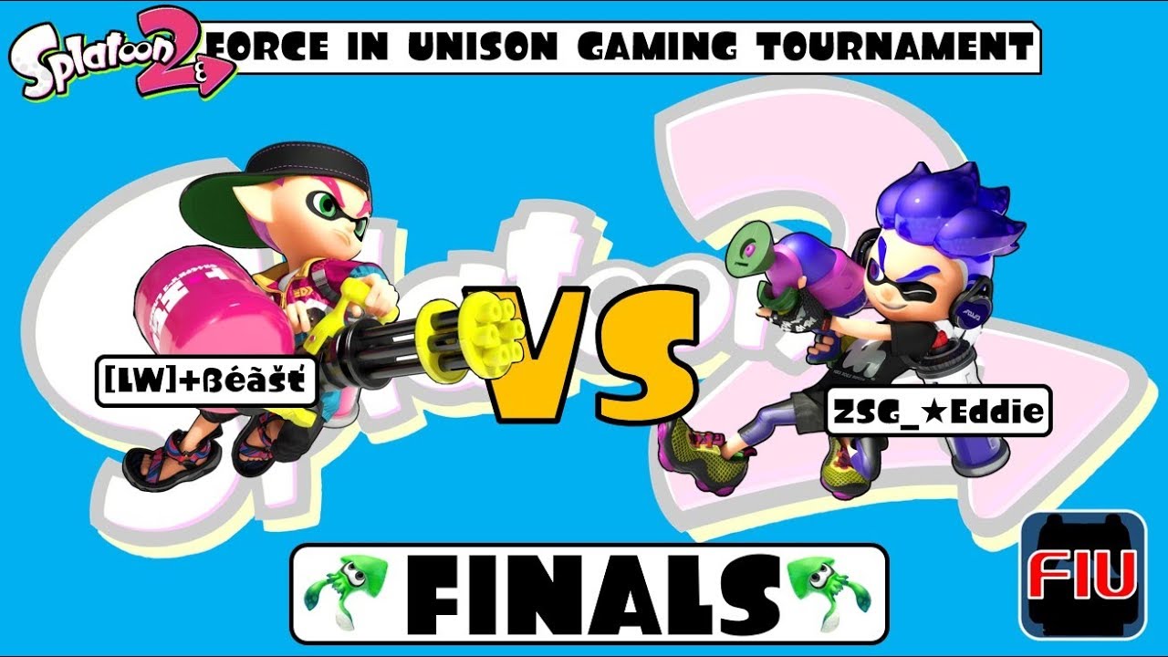 Splatoon 2 Tournament Championship - Force in Unison Gaming - YouTube