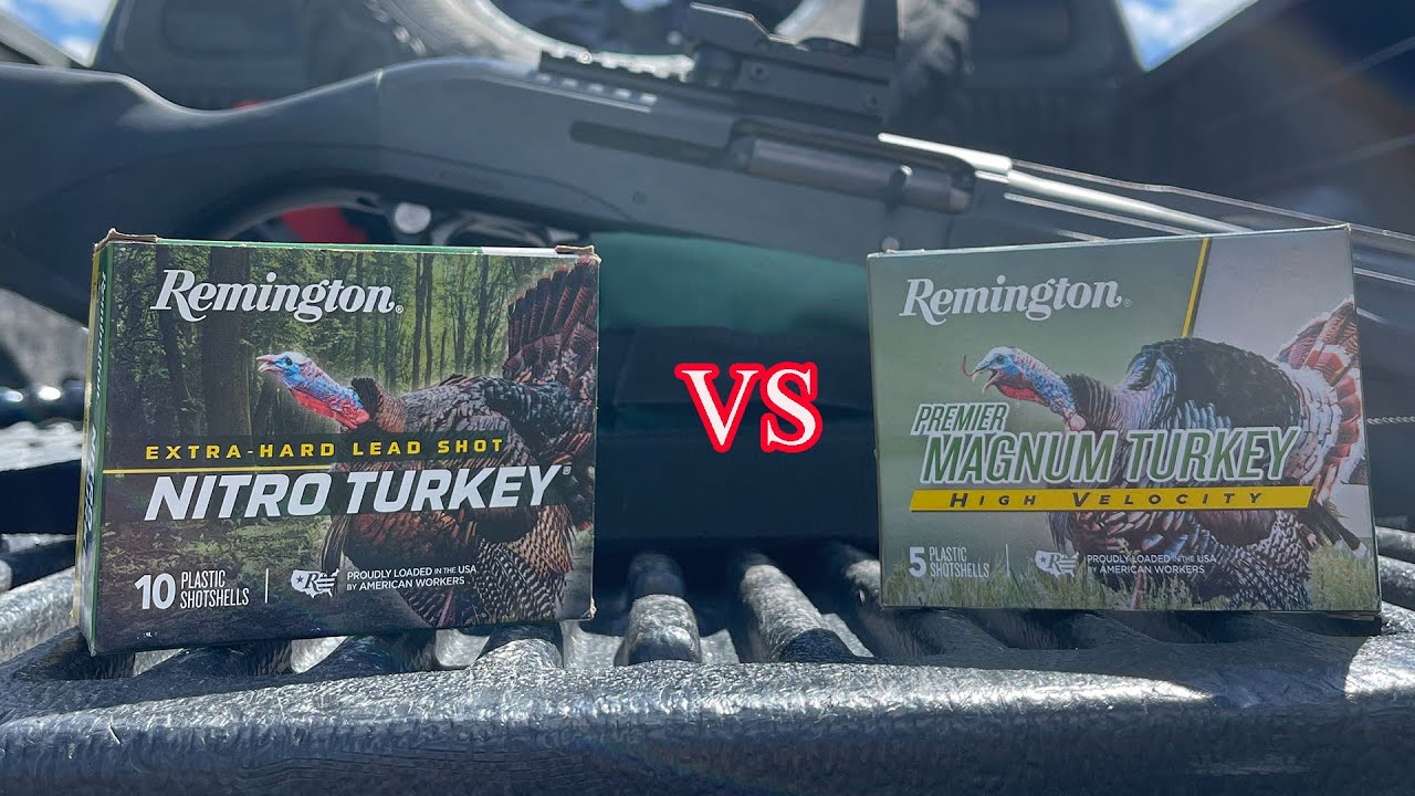 Remington Nitro Turkey vs Remington Premier Magnum Turkey - YouTube
