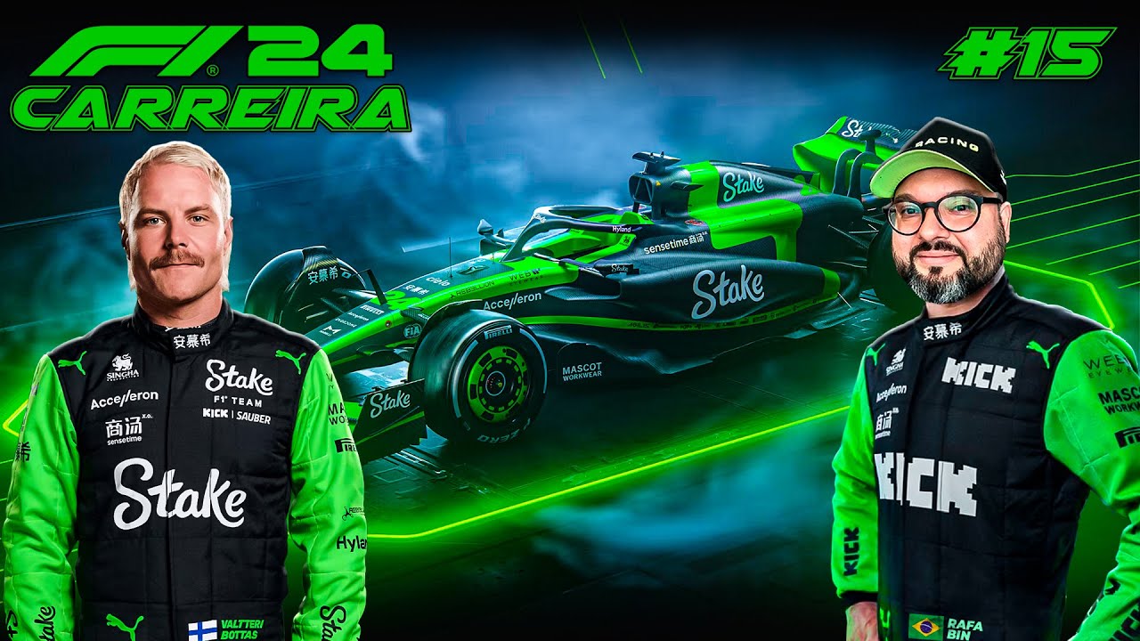 F1 24 - CHEGAMOS NA FÓRMULA 1 - MODO CARREIRA #15 - YouTube