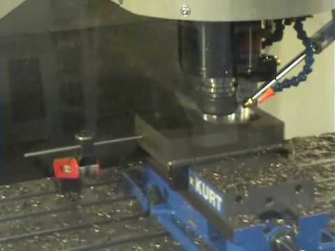 OneCNC Haas VF4 M A Ford tooling High Speed Machining - YouTube