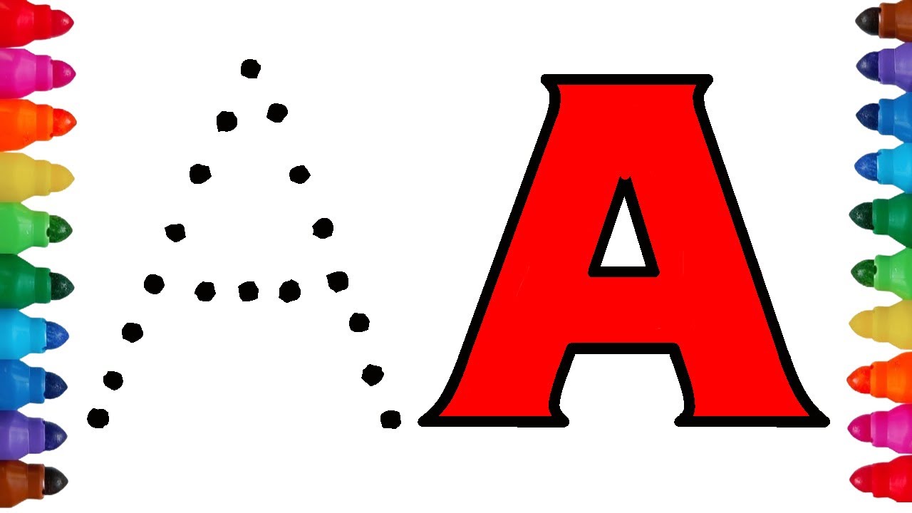 ABC Dotted Tracing, Preschool learning, English Alphabet Writing # ...