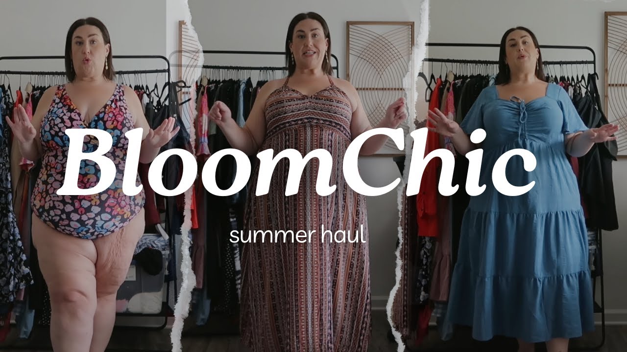 Summer BloomChic Haul | Plus Size Dresses & Swim - YouTube