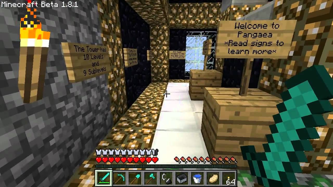 Minecraft Pangaea Tour - Intro - YouTube