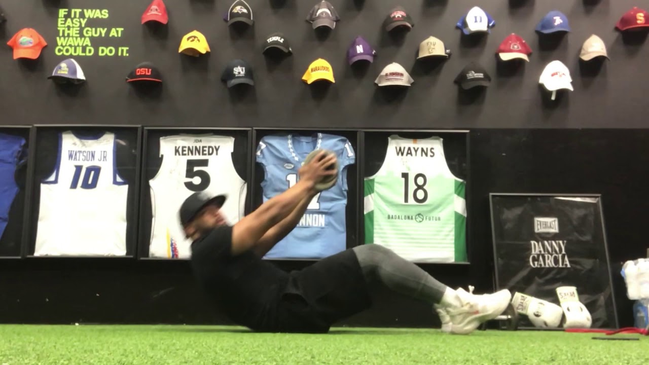 Straight Arm Russian Twist Sit-ups - YouTube