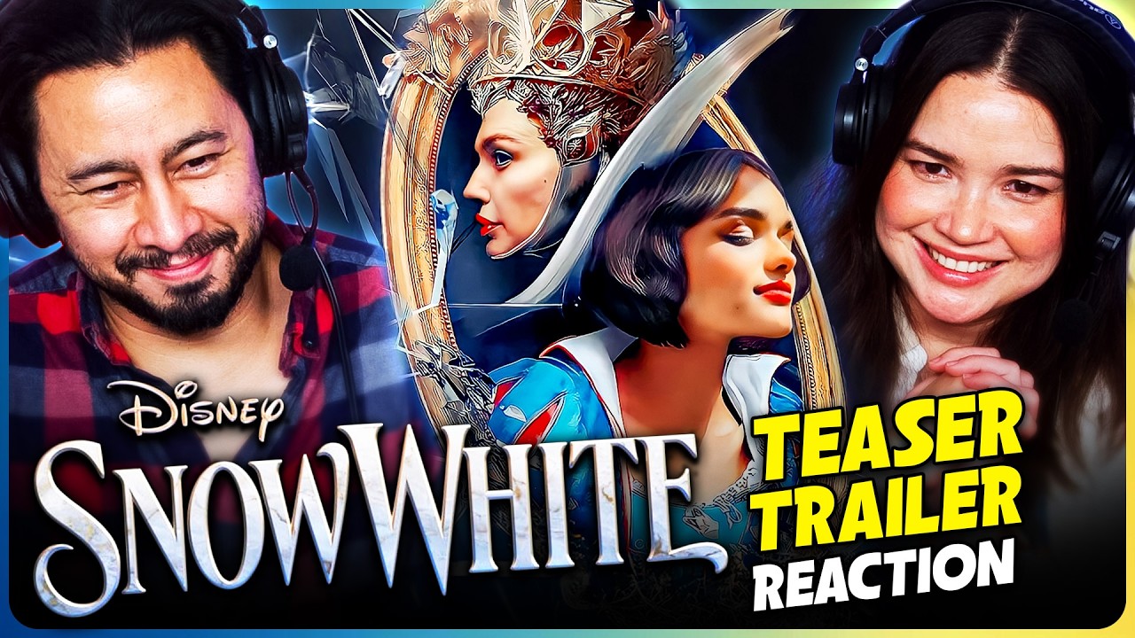 DISNEY'S SNOW WHITE Teaser Trailer Reaction! | D23 2024 | Rachel Zegler ...