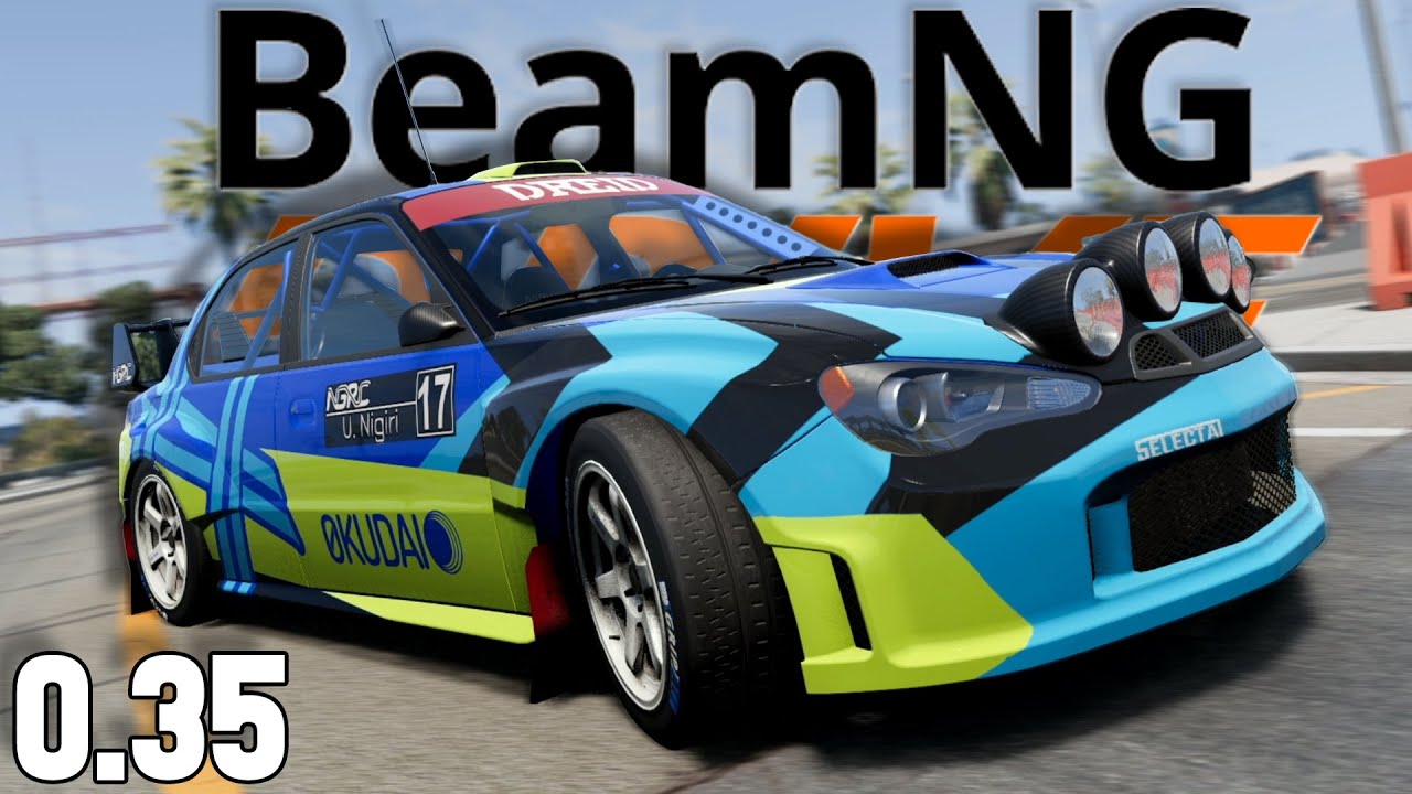 HIROCHI SUNBURST REMASTER - BEAMNG.DRIVE UPDATE 0.35 - YouTube