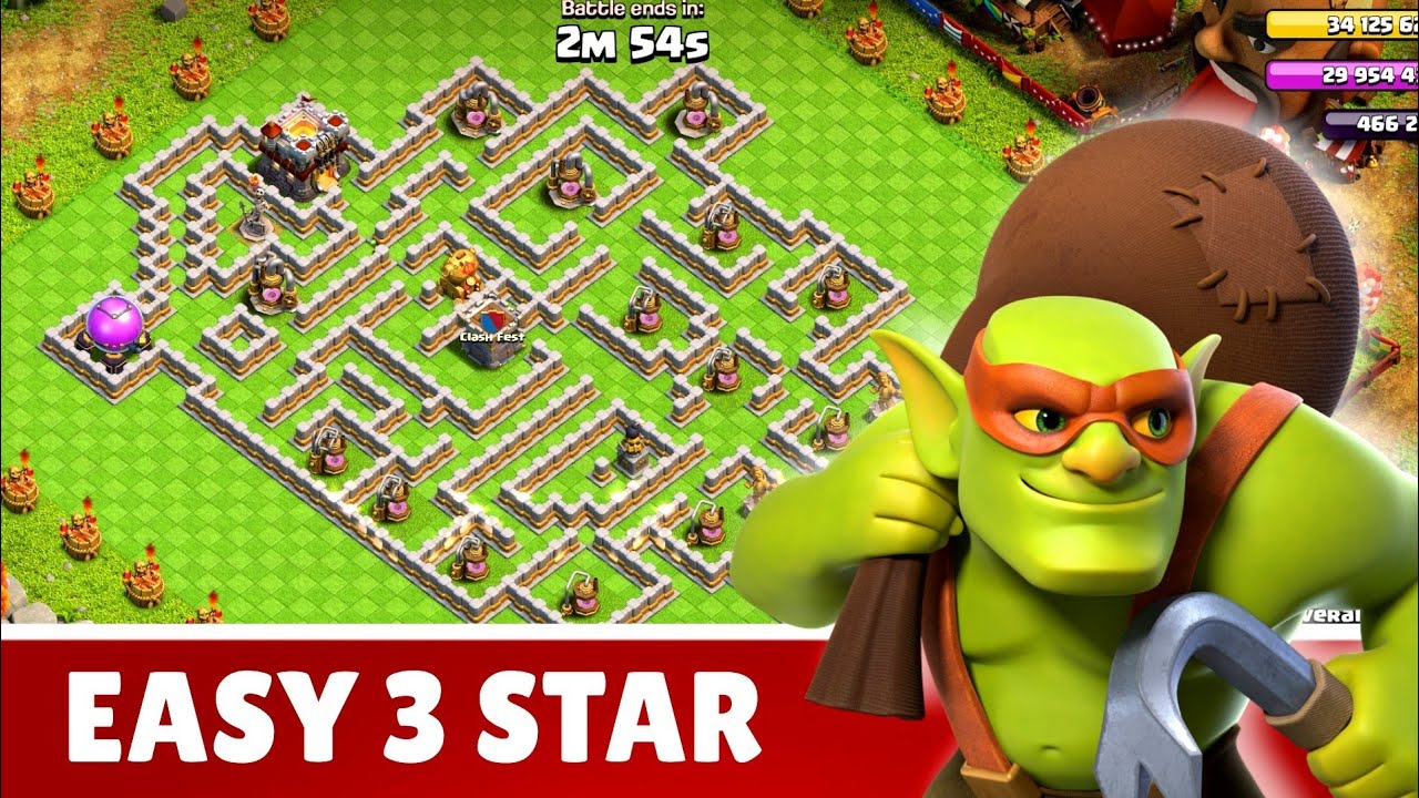 How To Complete Goblin Maze Challenge Event in coc | Coc New Event ...