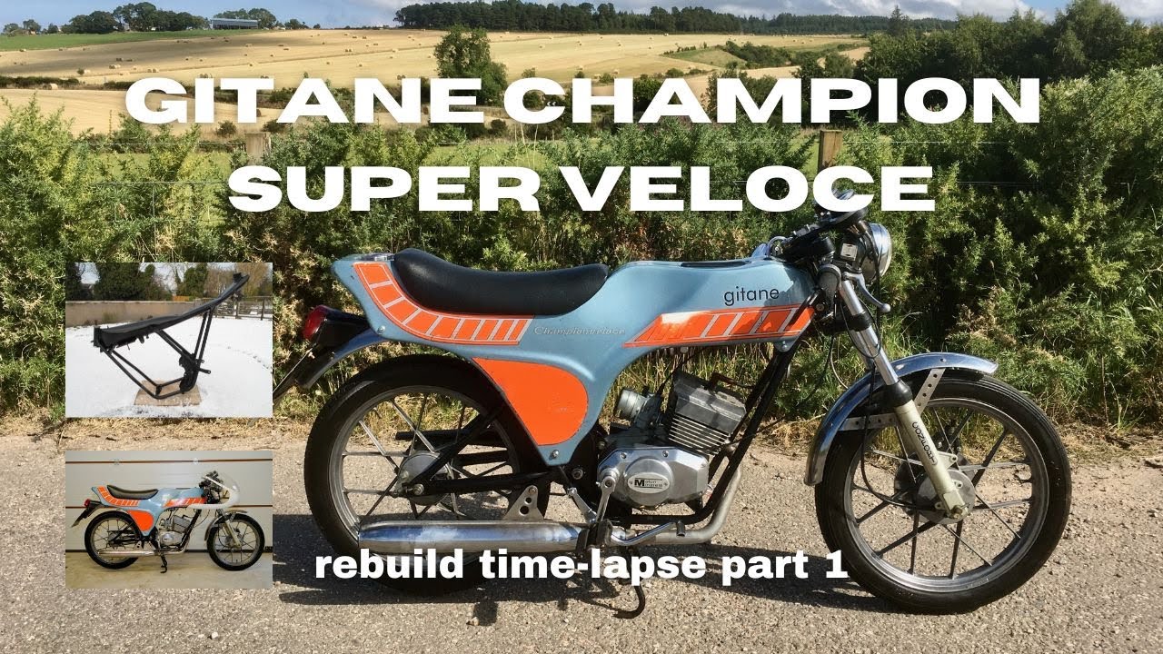Gitane Champion Super Veloce Time-Lapse Build Part 1 - YouTube