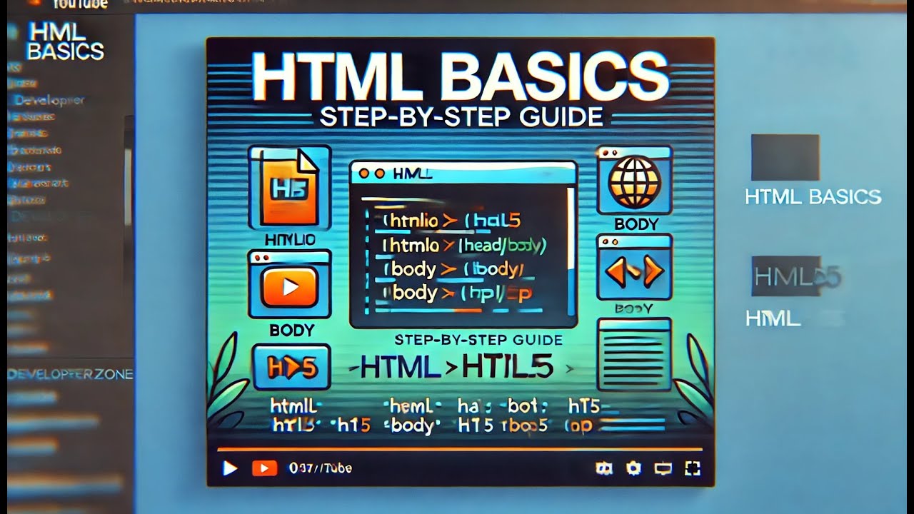 HTML Basics for Beginners | Learn HTML with @DeveloperZenZone - YouTube