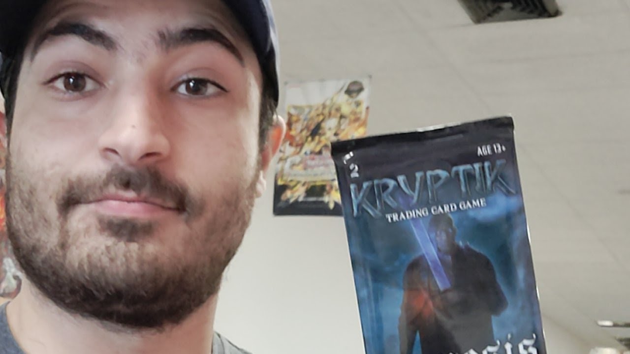 Playing Kryptik TCG - YouTube