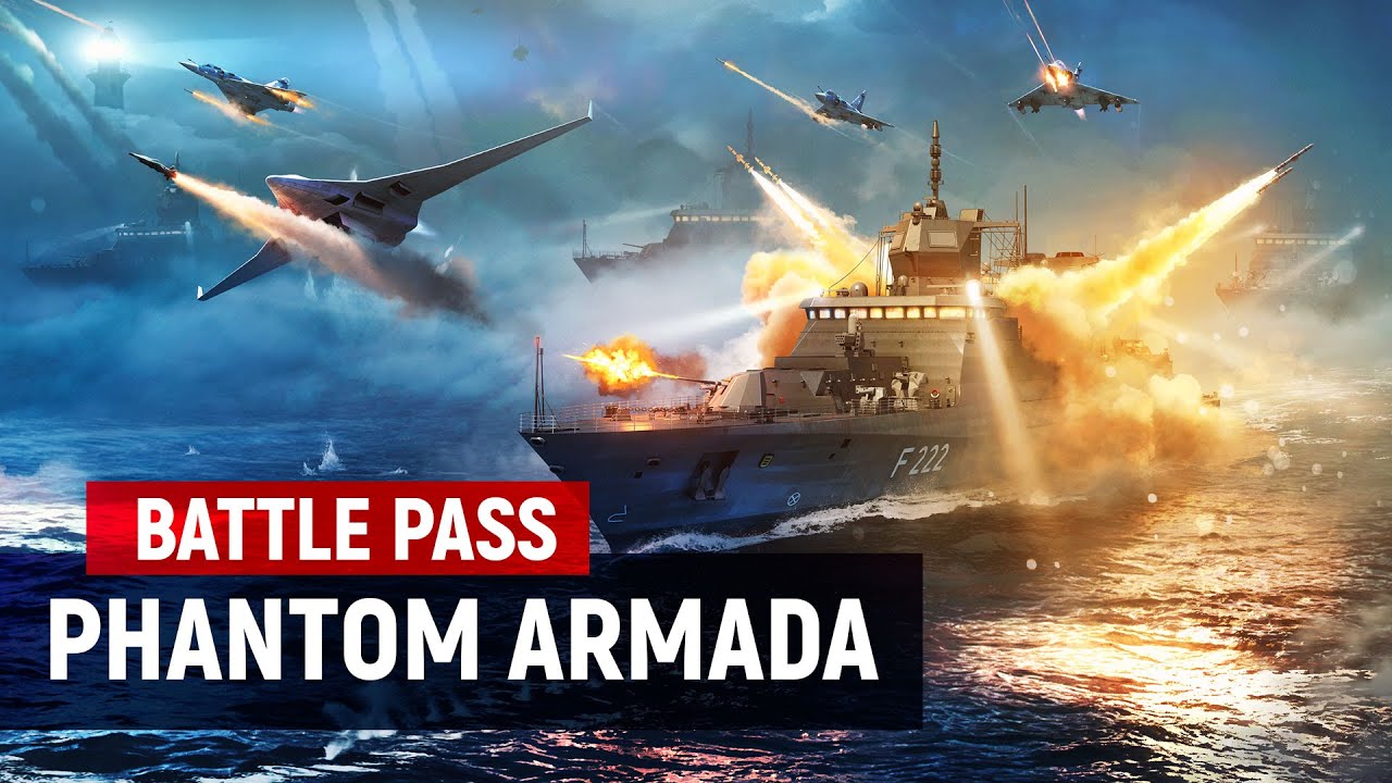 Phantom Armada | Modern Warships Battle Pass October 2024 - YouTube