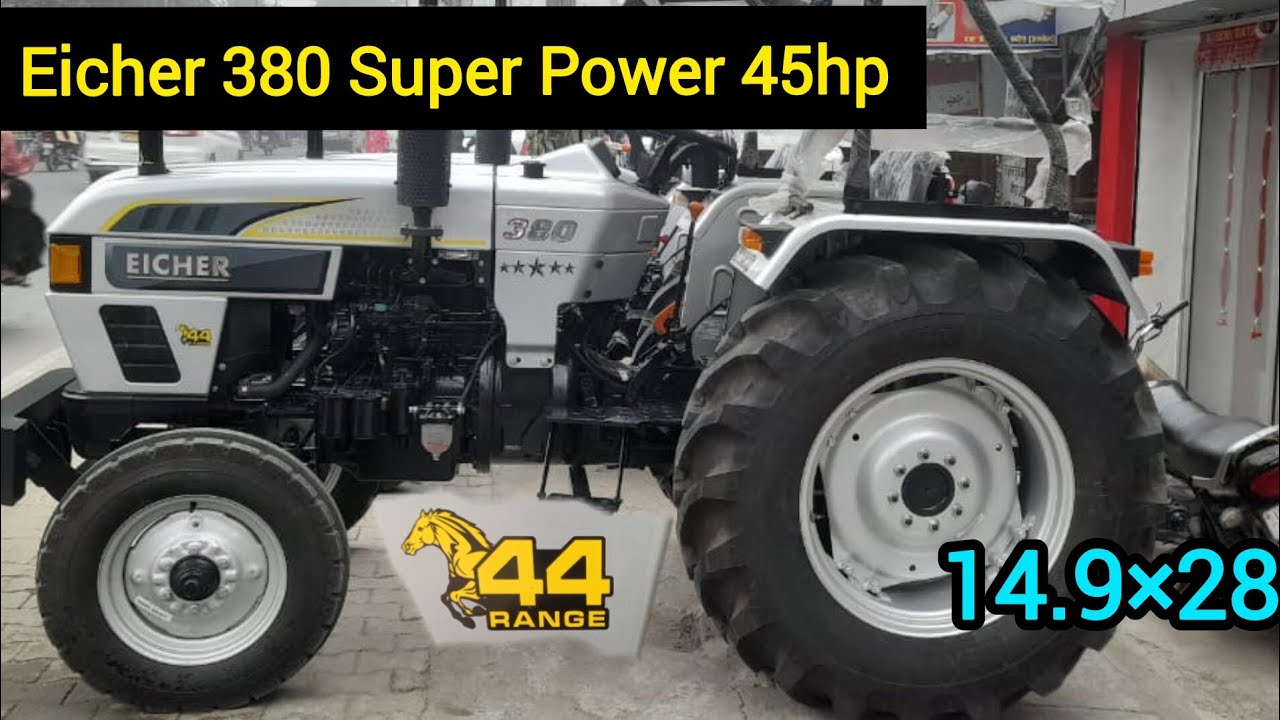 Eicher 380 super Power || Eicher 380 45hp || Eicher 380 modified tractor || full details ||price ...