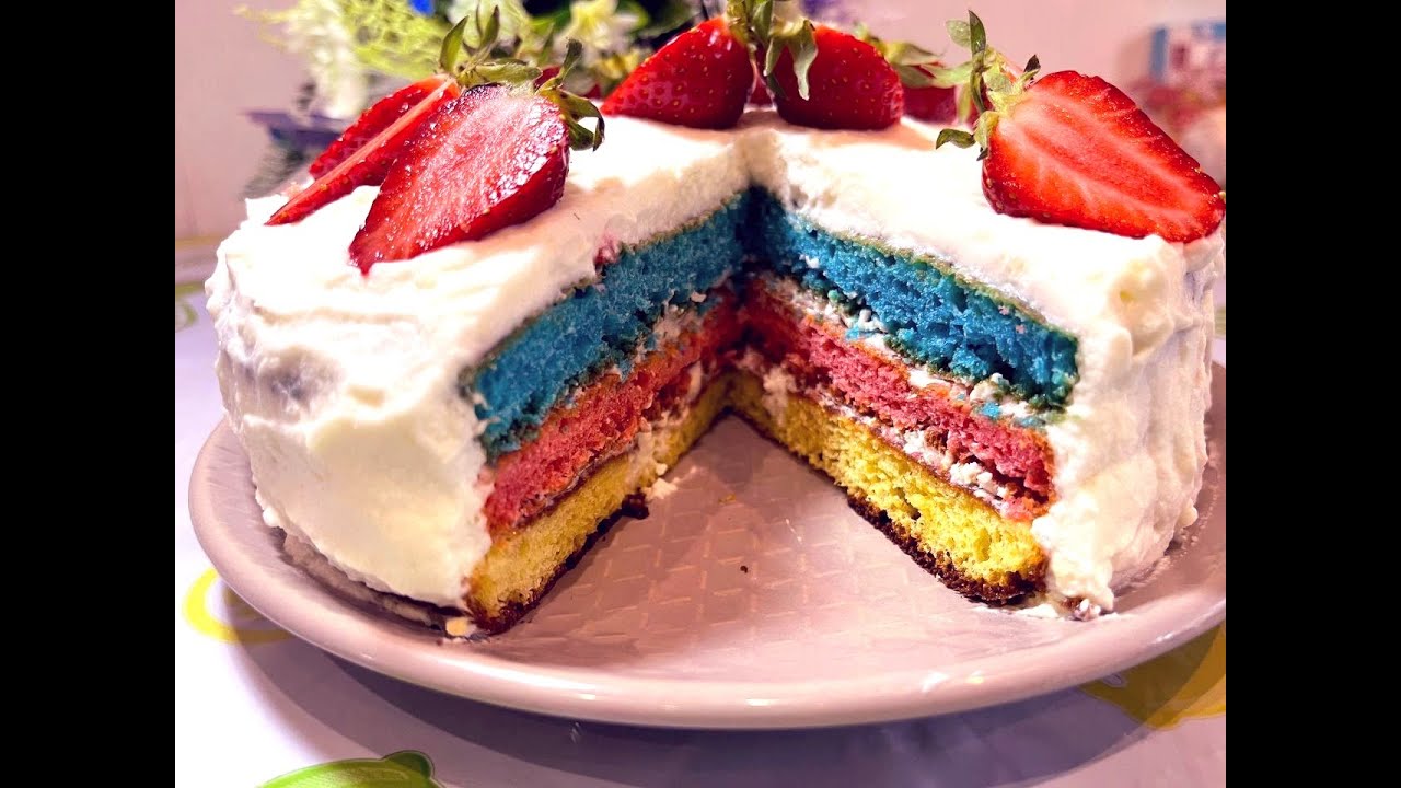 Unlock the Sweet Mystery - The Colored Cake You Have to Try! - YouTube