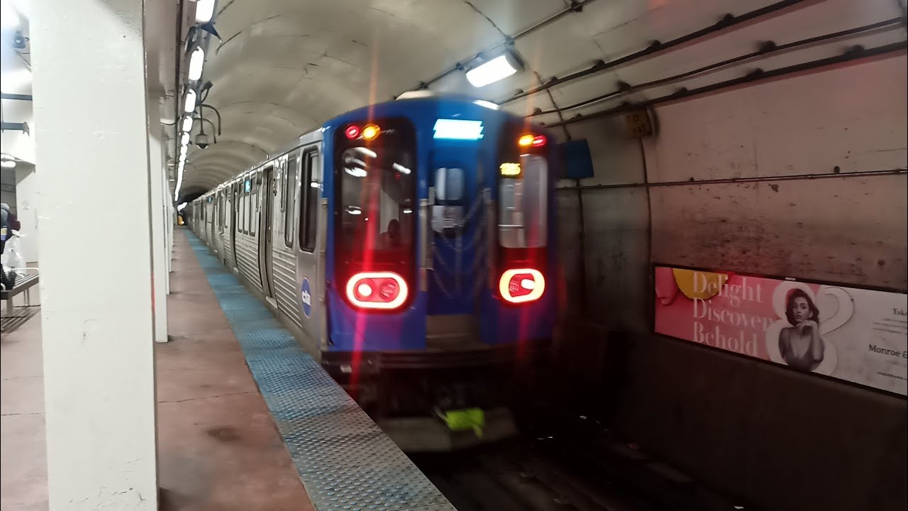 CTA 2020 7000 Series CRRC Sifang America On the Blue Line Train to ...