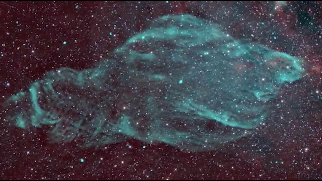 Exploded Star Produces Manatee Shaped Nebula - YouTube