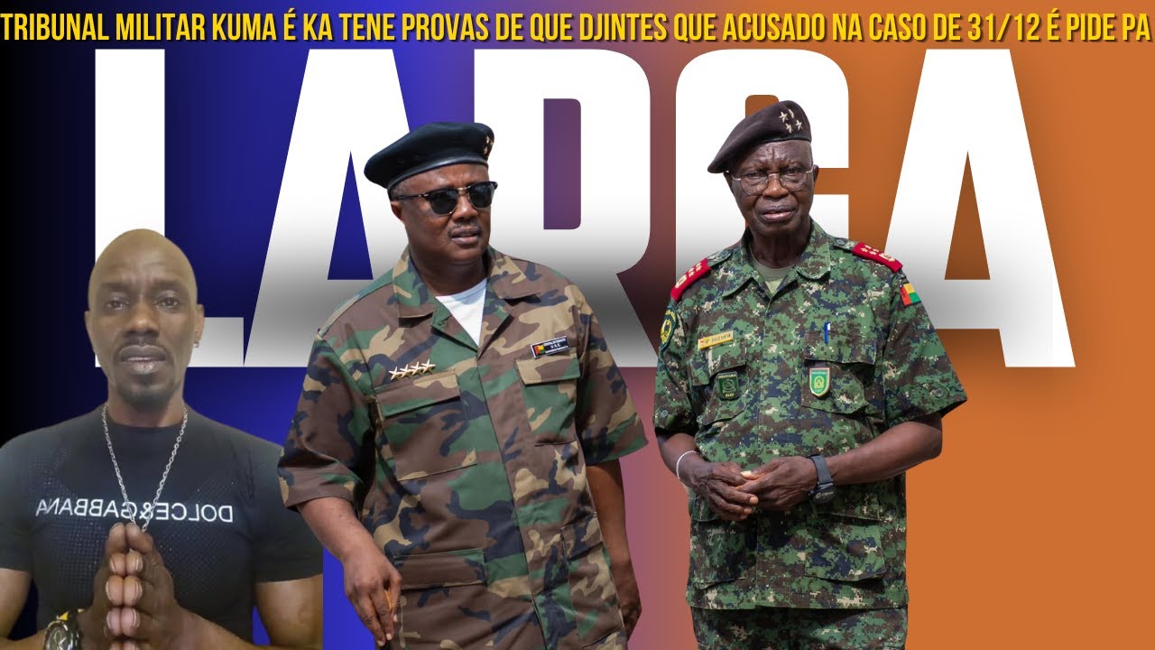 TRIBUNAL MILITAR MANDA CARTA PA BIAGUÊ KU UMARO SISSOCO EMBALÓ E FALA ...