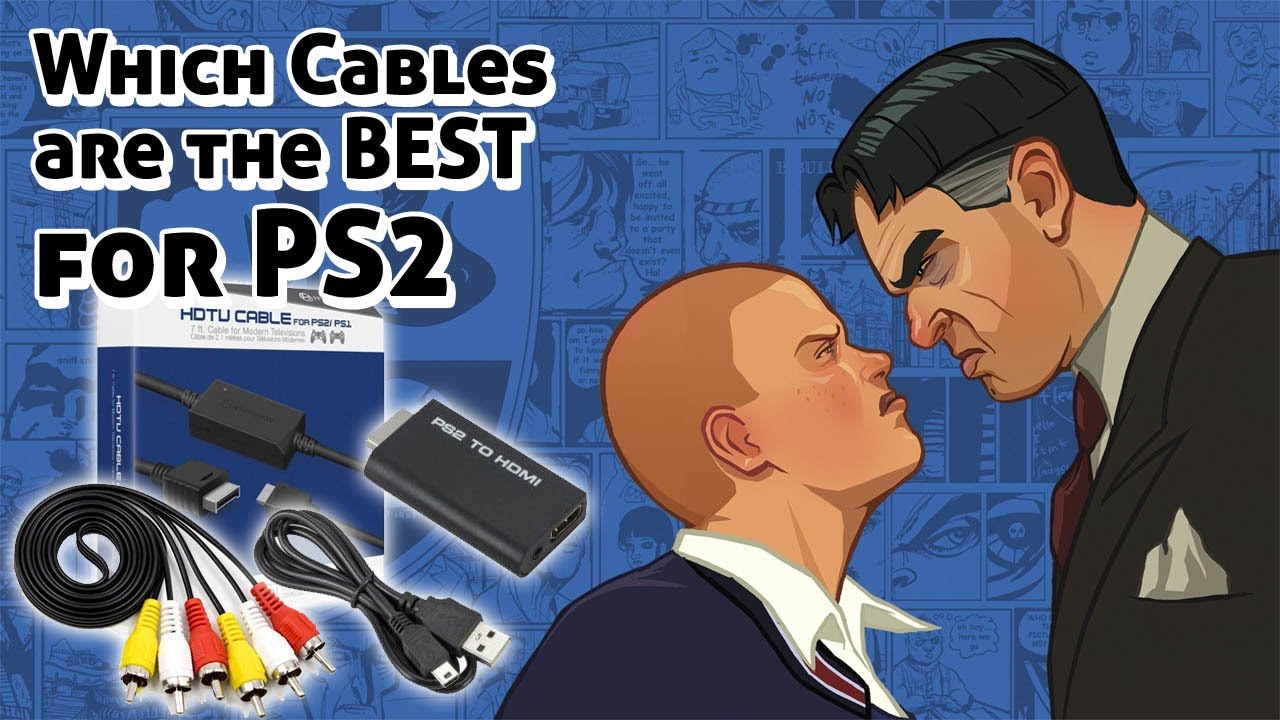 Which Cables are the best for PS2 ? | AV vs PS2TOHDMI vs RGB PS2 ...