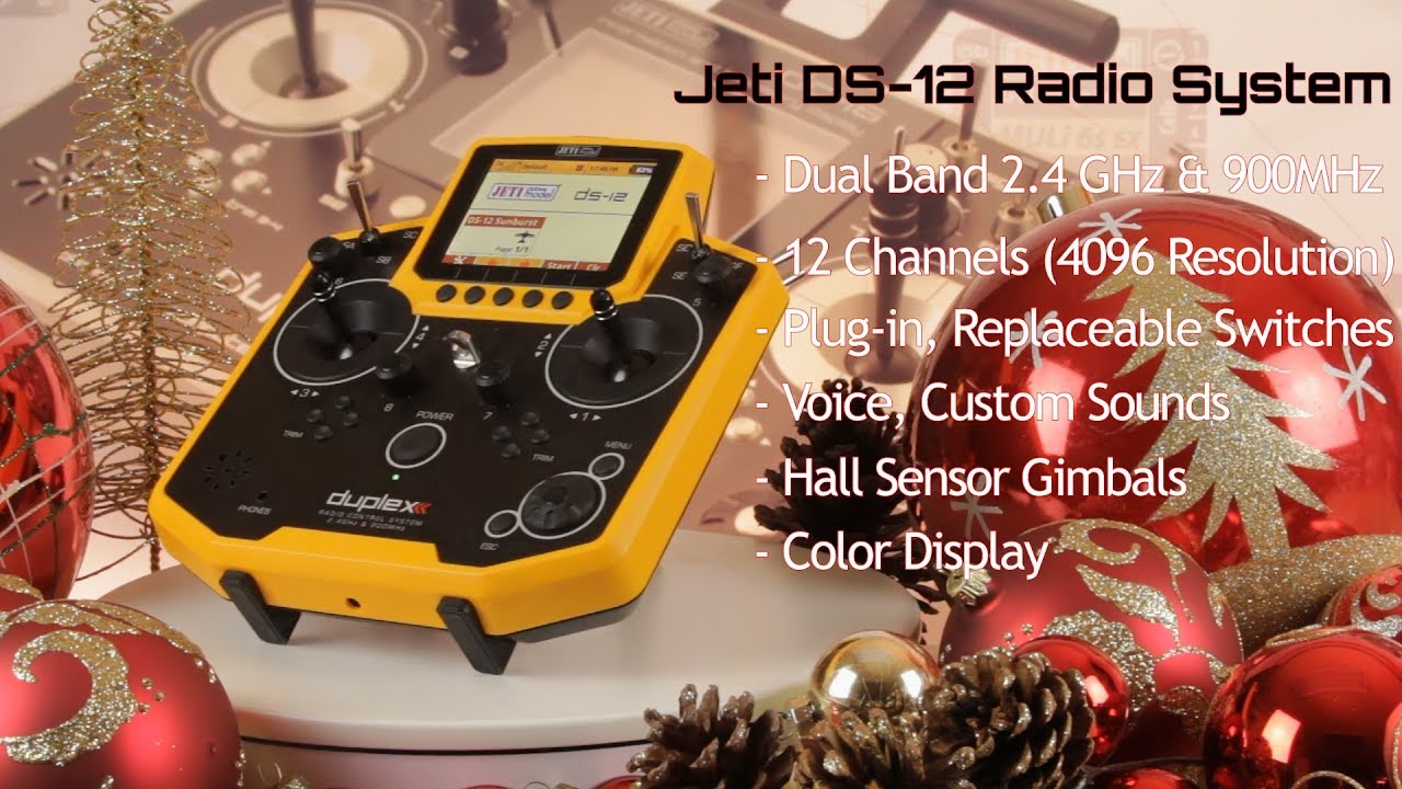 Introduction: Jeti DS-12 Radio System - YouTube