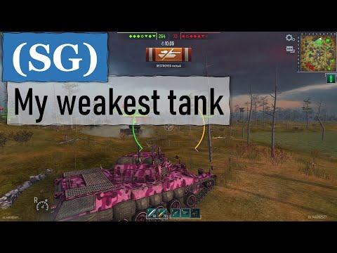 My weakest tank -- Tank Force - YouTube