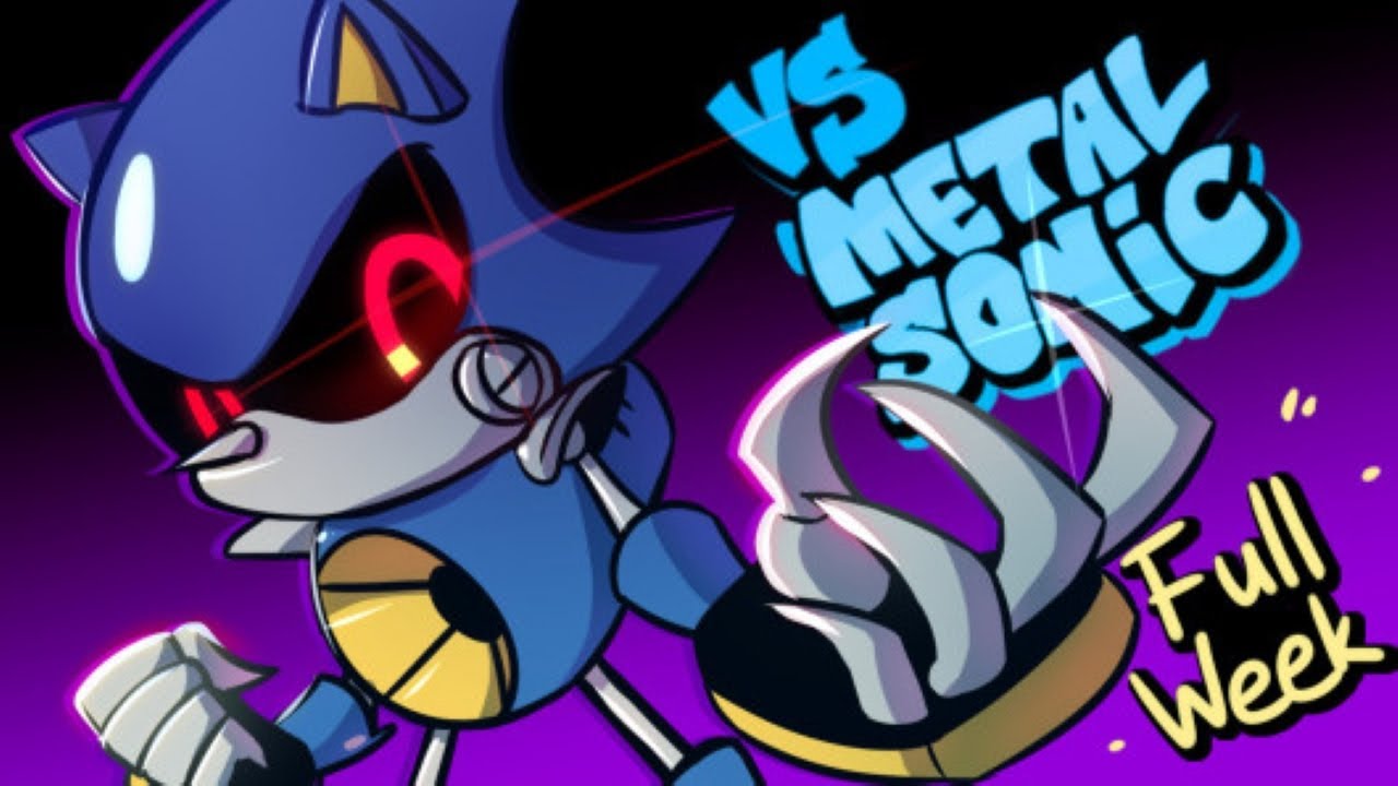 Friday Night Funkin' - V.S. Metal Sonic FULL WEEK - FNF MODS [HARD ...