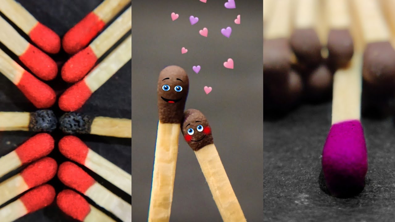 4 Creative Macro Photography Ideas Using Matchstick ||Instagram viral ...