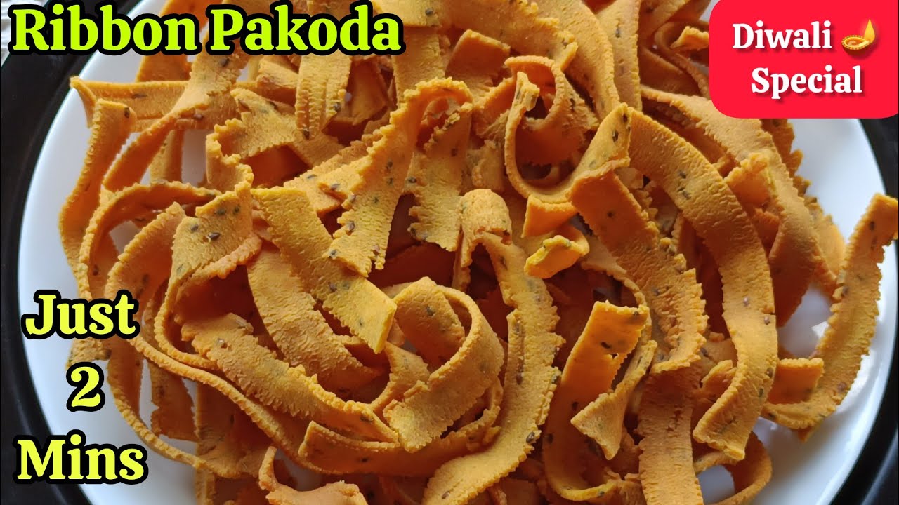 Ribbon Pakoda Recipe in Tamil | Diwali Special Ribbon Pakoda | Ola ...