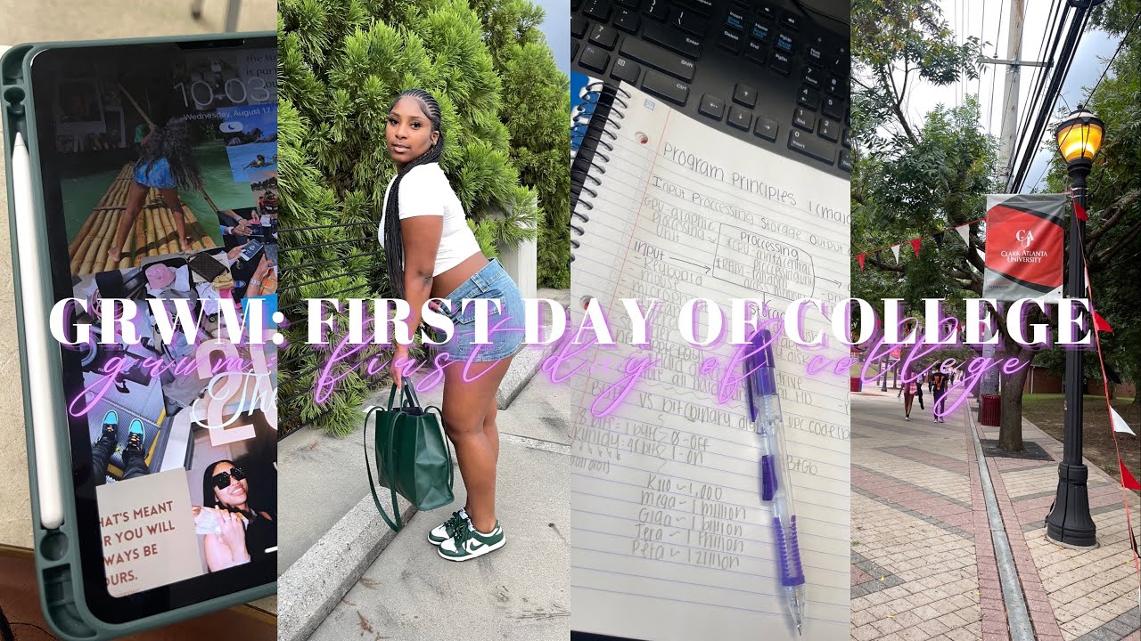 GRWM FIRST DAY OF COLLEGE HBCU EDITION Freshman Year 2022 Vlog grwm-first-day-of-college-hbcu-edition-freshman-year-2022-vlog